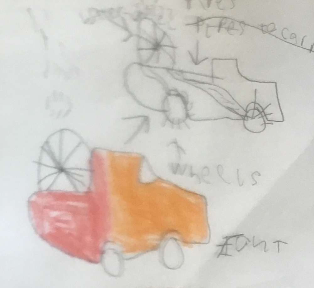 Water-powered car-inator : Little Inventors